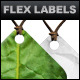 4 Premium Flex Labels, Web Elements | GraphicRiver