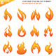 16 Fire Elements by SuperPencil | GraphicRiver