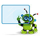 Green Robot and Screen, Vectors | GraphicRiver