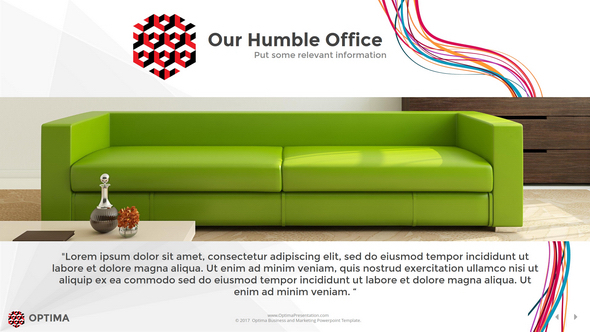 Optima Business and Marketing Powerpoint Template , Presentation Templates