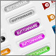 Cool Web Buttons, Web Elements | GraphicRiver