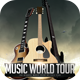 Music World Tour Flyer Template, Print Templates | GraphicRiver