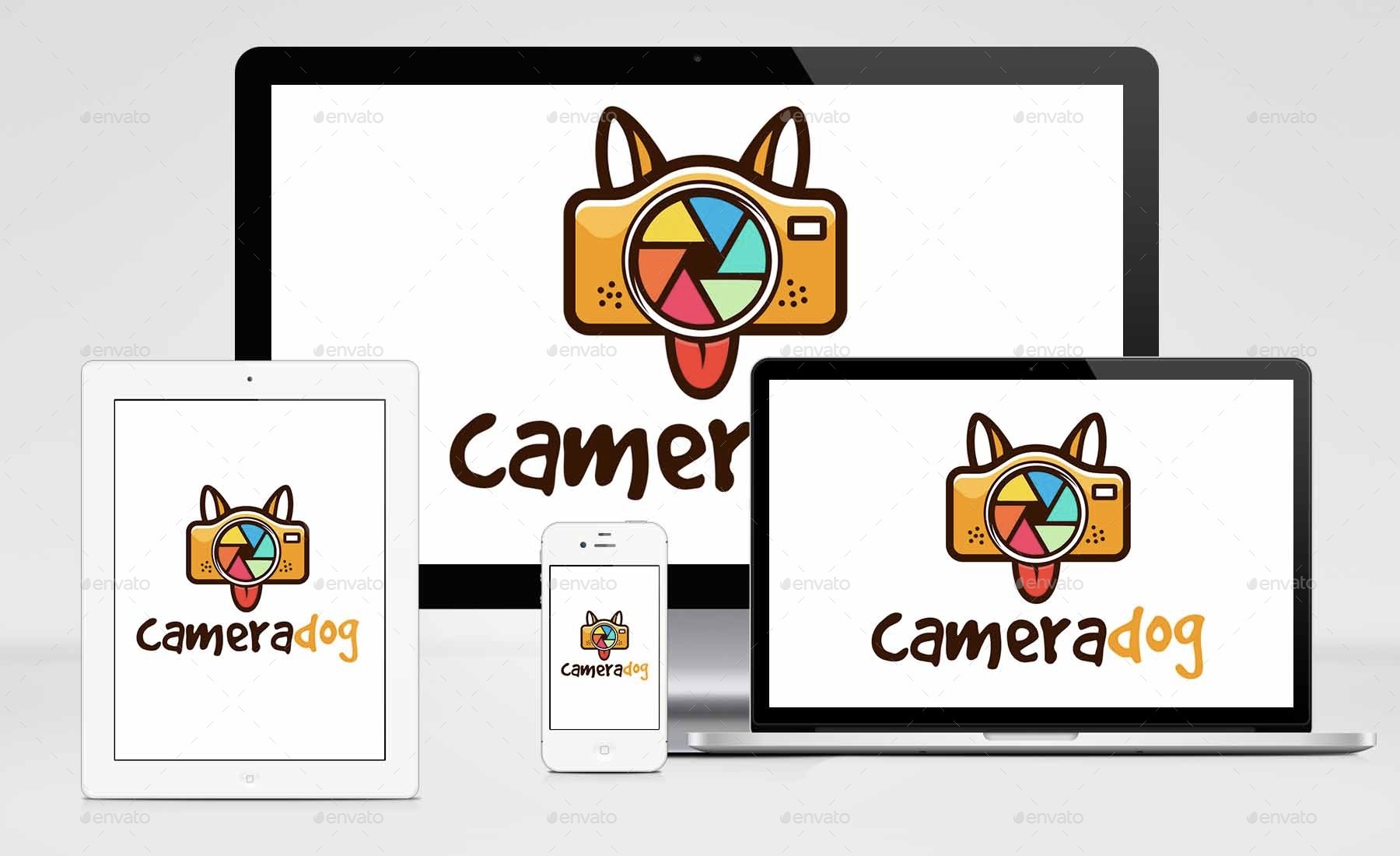 Camera Dog Logo, Logo Templates | GraphicRiver