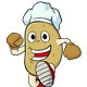 Potato with Chef Character by yusak_p | GraphicRiver