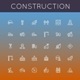 Construction Line Icons, Vectors | GraphicRiver