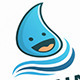 Happy Water Logo, Logo Templates | GraphicRiver