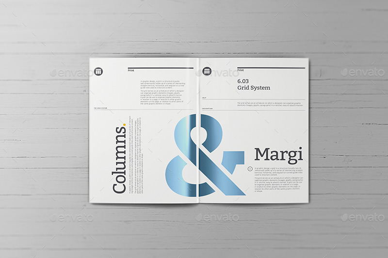 A4 Brochure/ Magazine-Booklet Mockups, Graphics | GraphicRiver