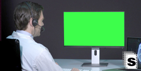 Male Doctor - Telemedicine Green Screen, Stock Footage | VideoHive