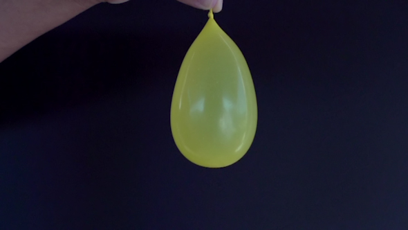 Water Balloon Being Popped, Stock Footage | VideoHive
