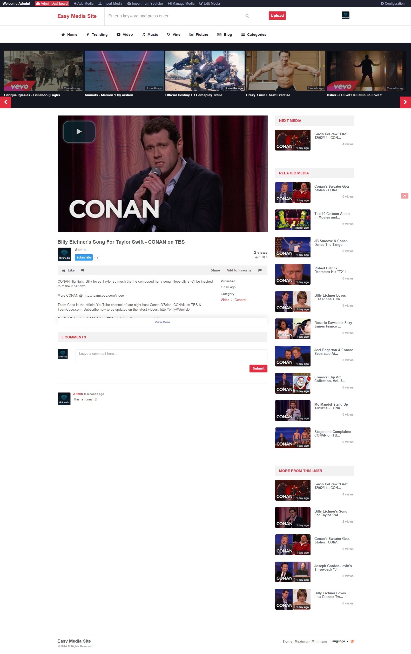 MediaPlex Theme for Premium Media Script by KBRmedia | CodeCanyon