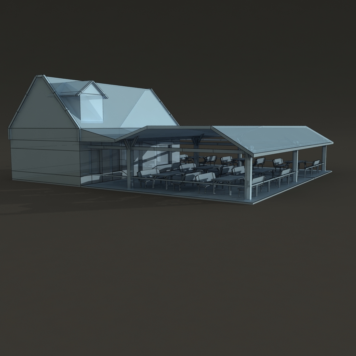 Bar House Wooden by Cerebrate | 3DOcean