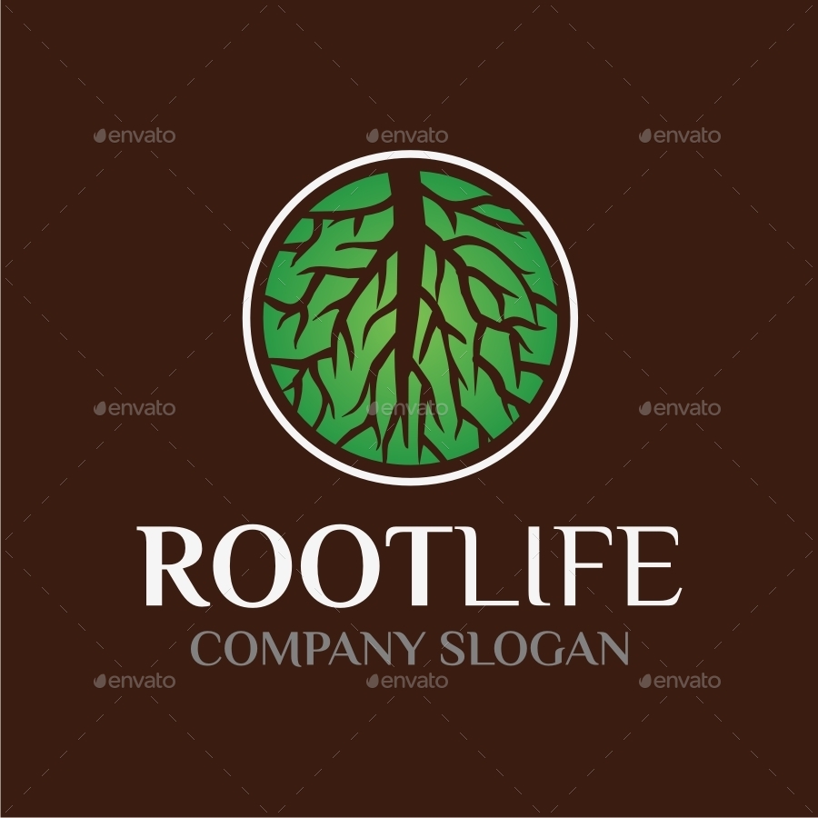 Root Life Logo, Logo Templates | GraphicRiver