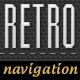Retro Navigation - 250+ Web Ready Tiling Menu Bars, Web Elements ...