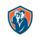 Photographer Aiming Camera Retro Shield , Vectors | GraphicRiver
