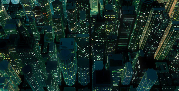 Night City Flight , Motion Graphics | VideoHive