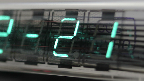 Led Clock Counter 16, Stock Footage | VideoHive