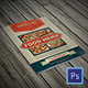 Bifold Retro Menu, Print Templates | GraphicRiver