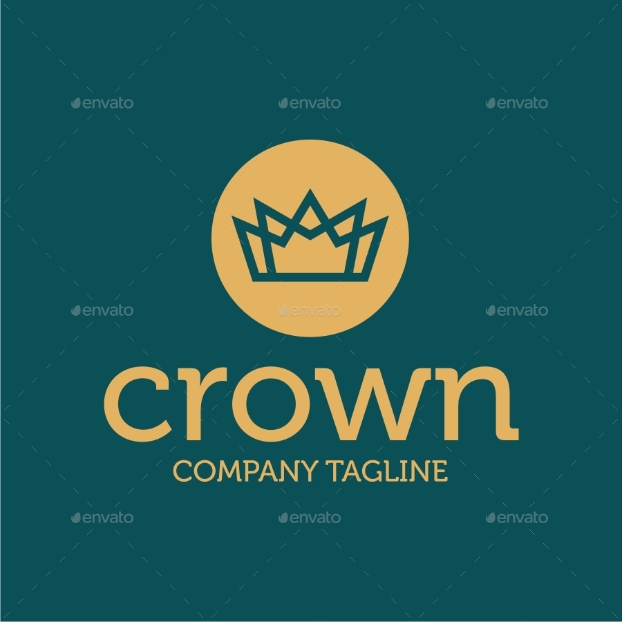 Crown Logo Template, Logo Templates | GraphicRiver