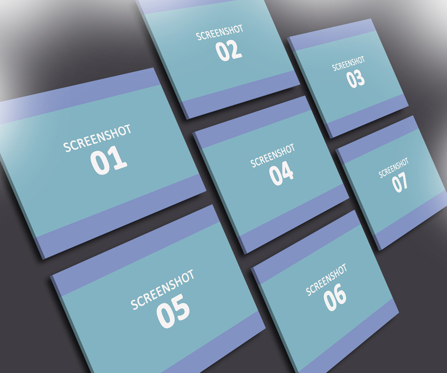 Perspective Desktop Screen Display Action, Add-ons | GraphicRiver