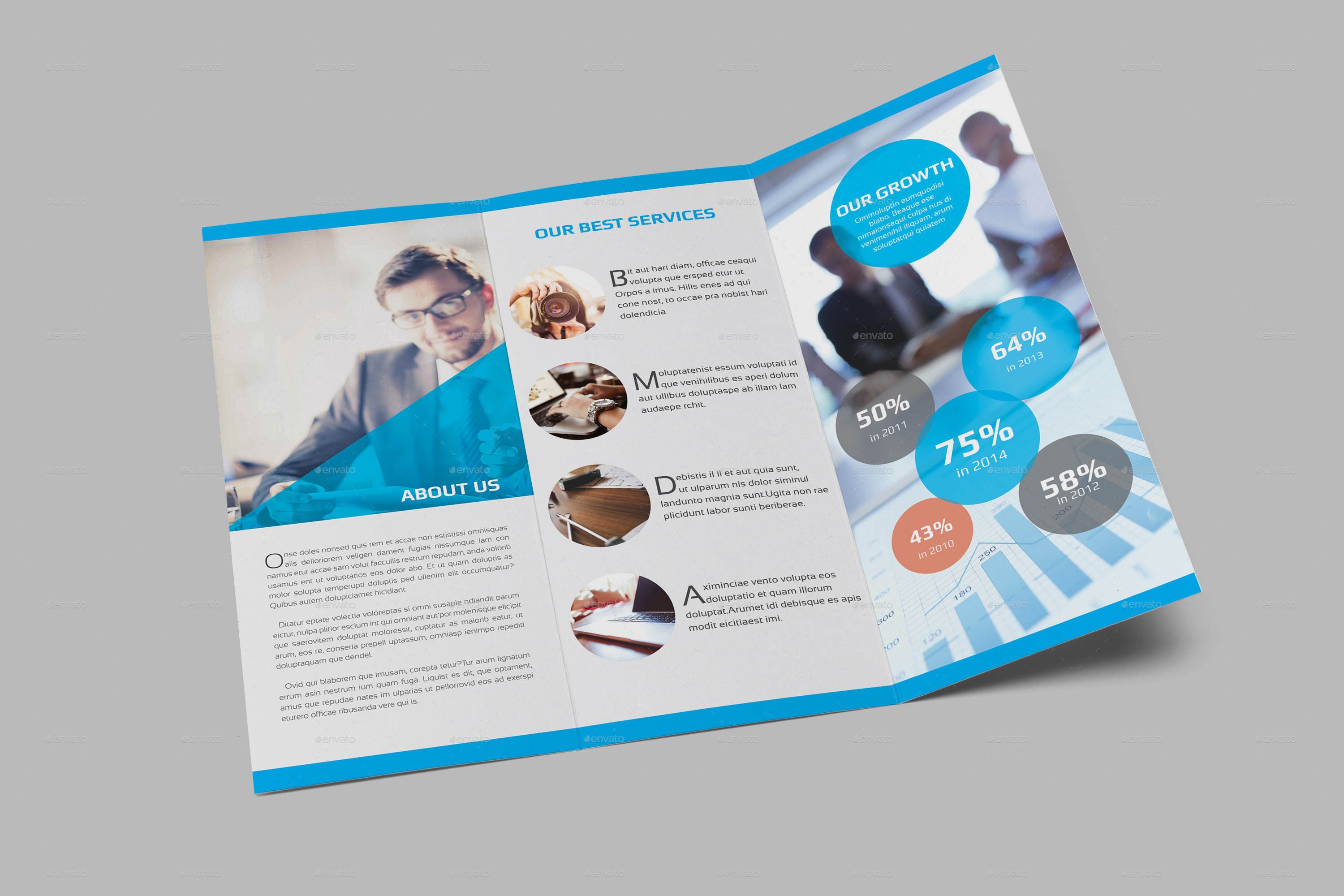 Tri-Fold Brochure Template, Print Templates | GraphicRiver