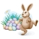 Easter Bunny, Vectors | GraphicRiver