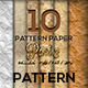 10 Paper Pattern Part 3, Add-ons | GraphicRiver