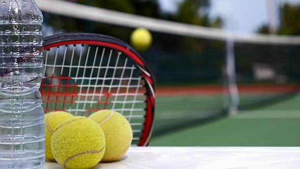 Tennis Break, Stock Footage | VideoHive