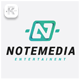 Note Media Logo, Logo Templates | GraphicRiver
