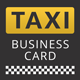 Taxi Business Card, Print Templates | GraphicRiver