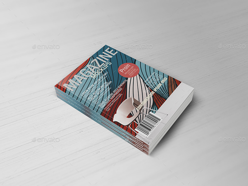 Realistic Magazine Mockups V2, Graphics | GraphicRiver