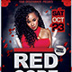 Red Code Night Party Flyer PSD Template, Print Templates | GraphicRiver