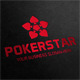 Poker Star Logo Template, Logo Templates | GraphicRiver