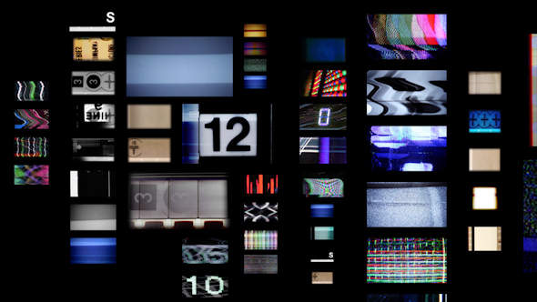 Hd Fuzzy Screens 09, Stock Footage | VideoHive