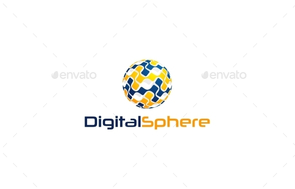 Digital Sphere Logo, Logo Templates | GraphicRiver