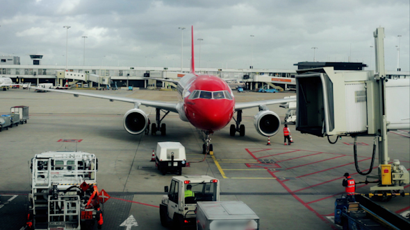 Plane Arrival 04, Stock Footage | VideoHive