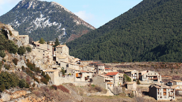 Pyrenees Mountains Village 2, Stock Footage | VideoHive
