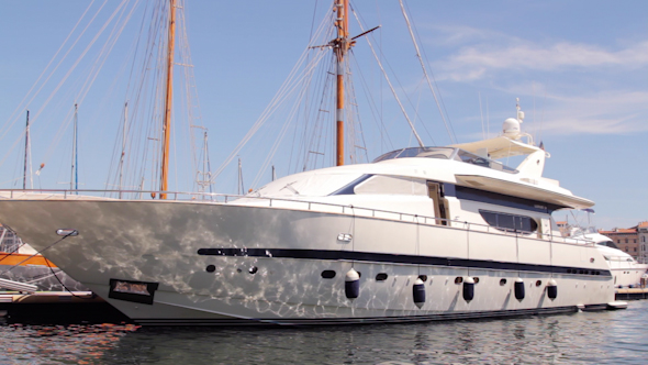 Super Boat Sailing Luxury 4, Stock Footage | VideoHive