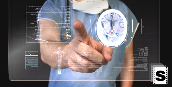 Medical High Tech Screen, Stock Footage | VideoHive