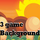 3 Game Backgrounds, Game Assets | GraphicRiver