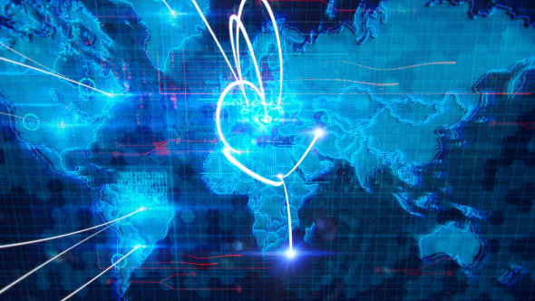 World Map, Motion Graphics | VideoHive