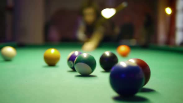 HD - Billiards. First shot, Stock Footage | VideoHive