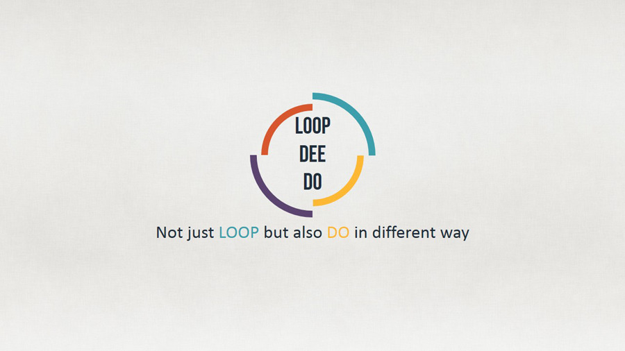 Loop Dee Do Keynote - Do De Loop In Different Way, Presentation Templates