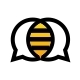 Bee Chat Logo, Logo Templates | GraphicRiver