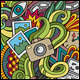 2 Photography Doodles Seamless Pattern, Vectors | GraphicRiver