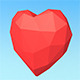 Low Poly Heart by VIPspawn | 3DOcean