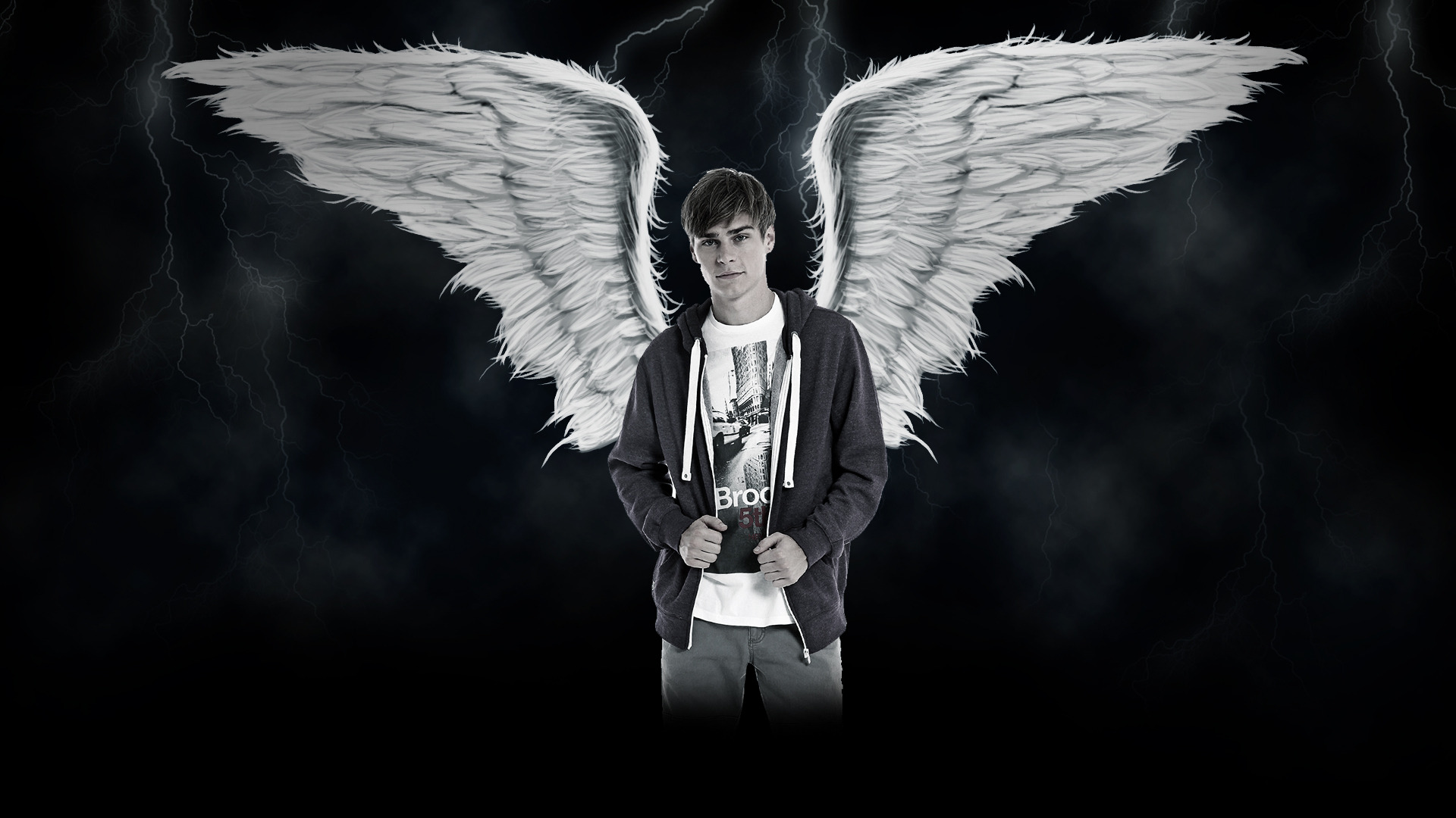 Make Your Photo Angel Wallpaper, Add-ons | GraphicRiver