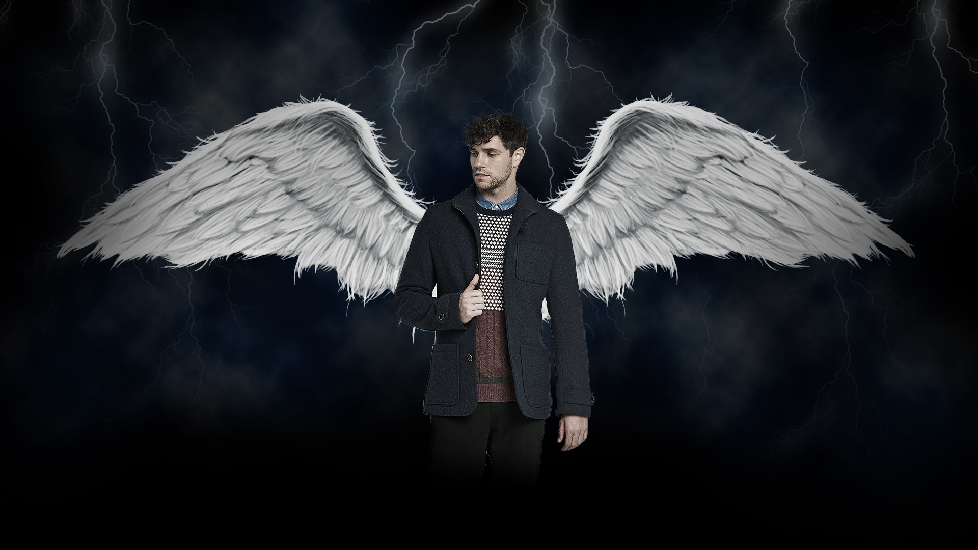 Make Your Photo Angel Wallpaper, Add-ons | GraphicRiver