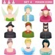 Person Icons Set 4 by dashadima | GraphicRiver