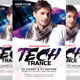 Tech Trance Flyer, Print Templates | GraphicRiver