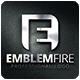 Emblem Fire Logo Template, Logo Templates | GraphicRiver